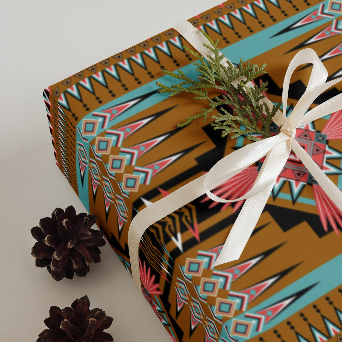 " Desert Vibes" Custom wrapping paper sheets – Garrett Etsitty